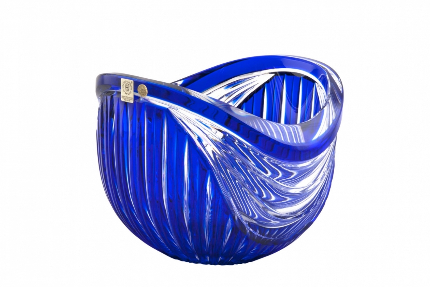 Bowl Harp lead crystal - bohemiancrystal.com